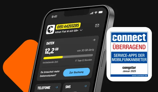 meincongstar ist nun in der App erreichbar | congstar
